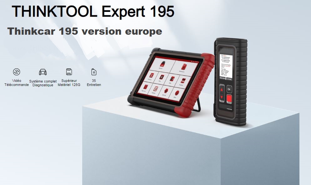 THINKCAR THINKTOOL 195 ONLINE PROGRAMMATION